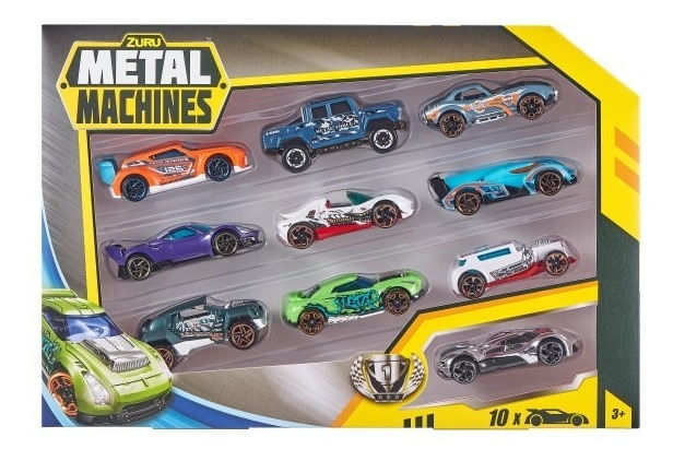 Metal Machines Pack X 10 Autos Serie 2 6750 - Kinderland