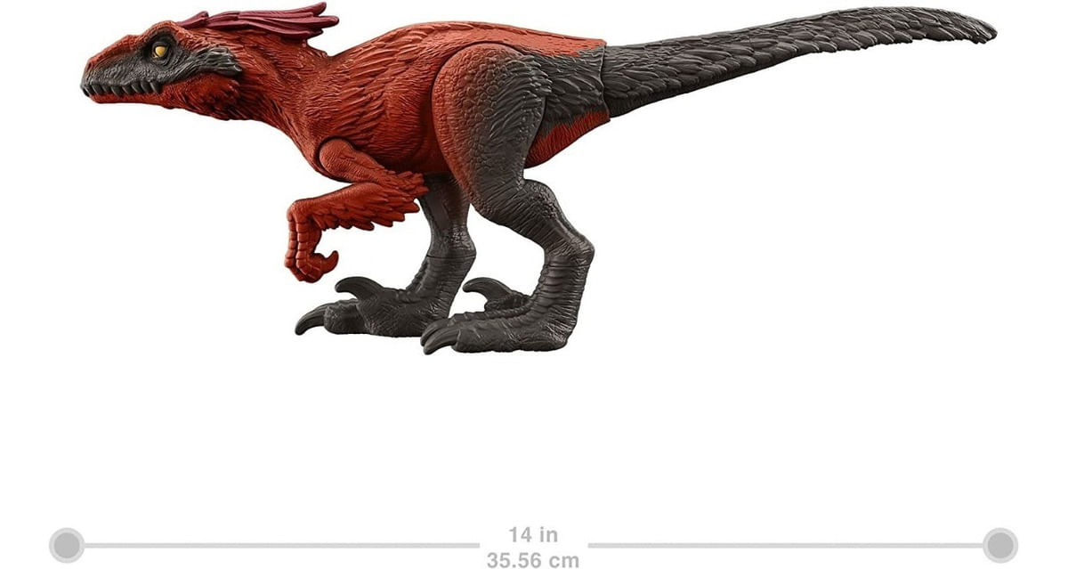 Jurassic World Figura Pyroraptor 30cm Mattel Gwt56 Kinderland