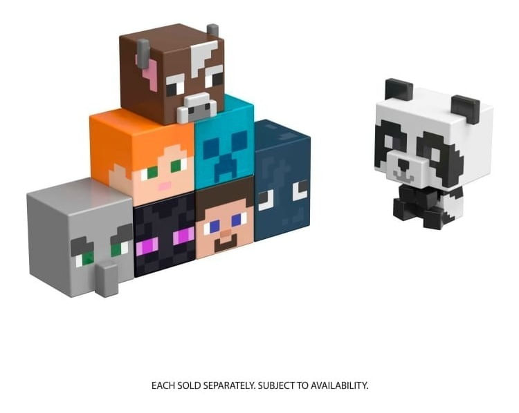 Minecraft Cabezas Mini Figura Hdv64 Mattel - Kinderland