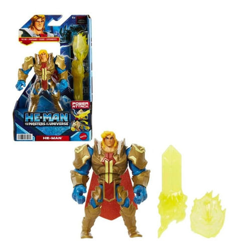 Motu Animated He-man Set Figura Deluxe Hdy35 Mattel - Kinderland