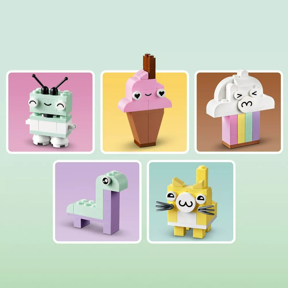 Lego Classic Creative Pastel Fun Building Bricks Toy 11028 - Kinderland