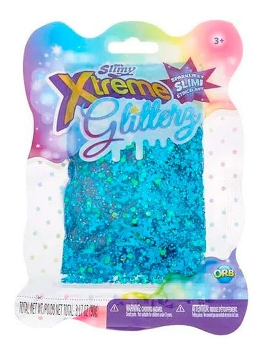 Slime Slimy Orb Con Brillo Xtreme Glitterz Surtido - Kinderland