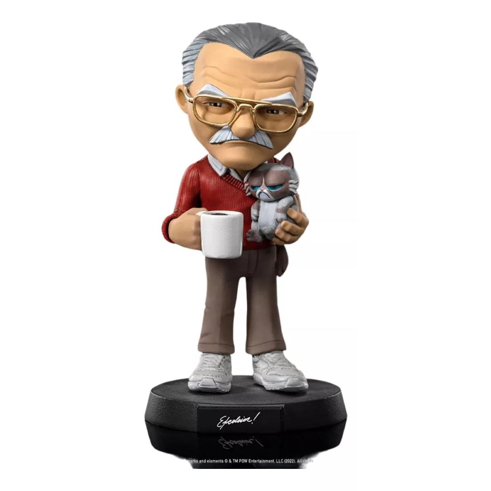 Iron Studios Stan Lee With Grumpy Cat Pow MINICO STNLEE71422-MC ...