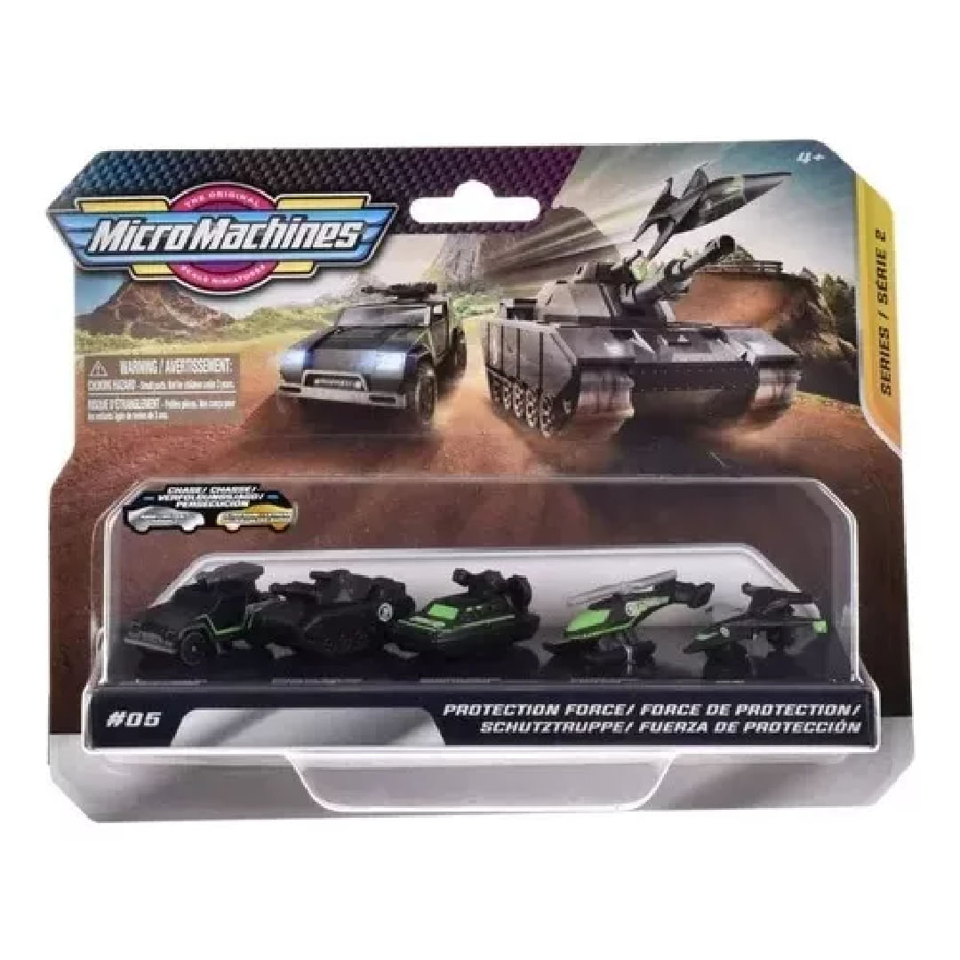 Pack X5 Autos Mini Micro Machines Autitos 3cm 86109 - Kinderland