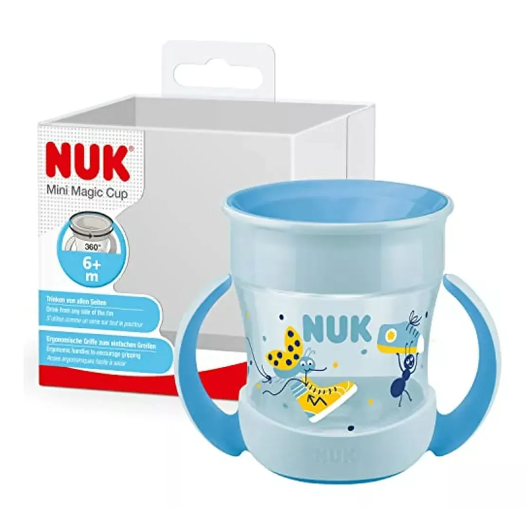 Nuk Vaso Evolution Mini Magic Cup Hormiga Azul 10255605 - Kinderland