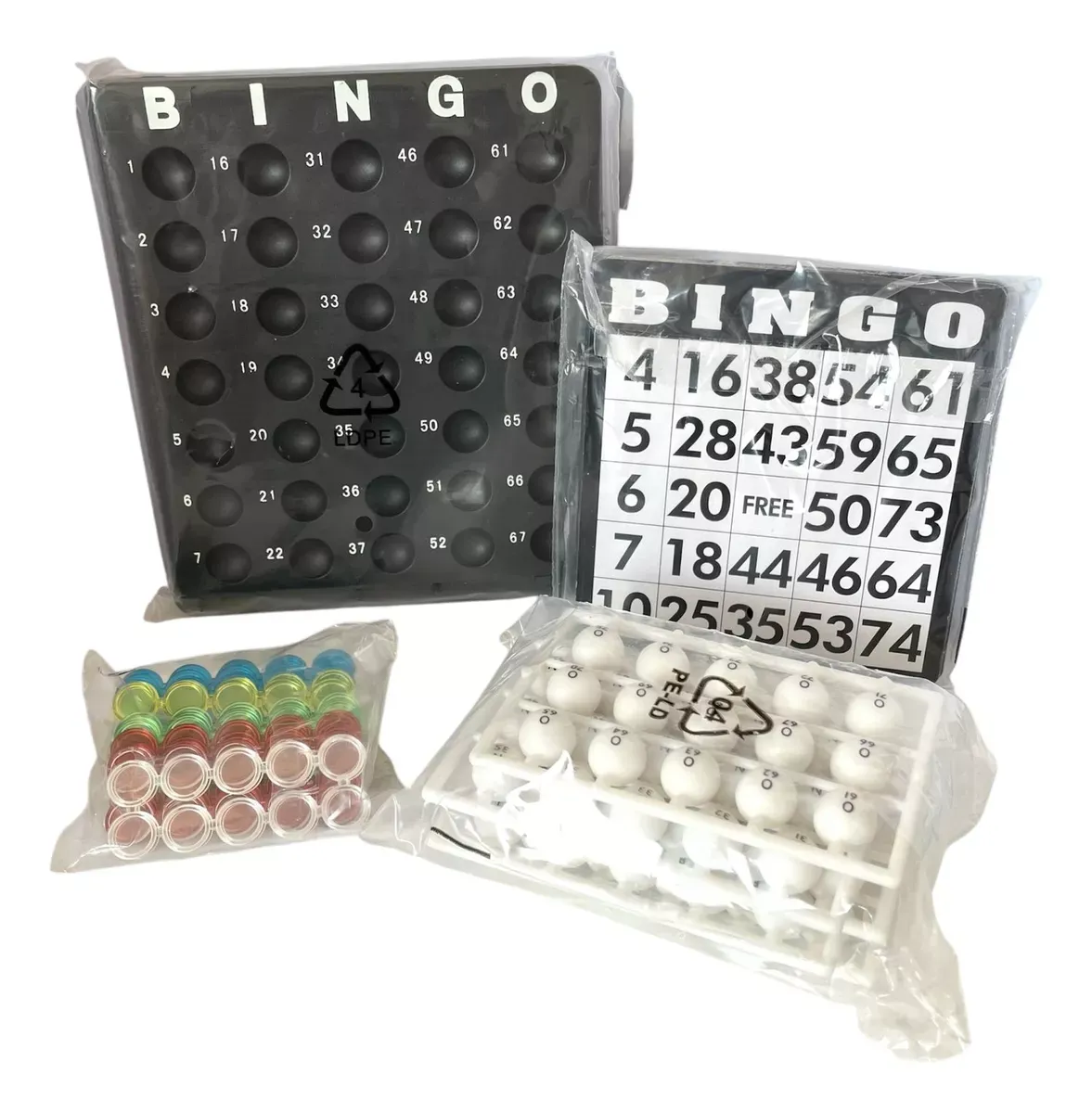 Juego De Mesa Bingo Con Bolillero Bg01 Shine - Kinderland